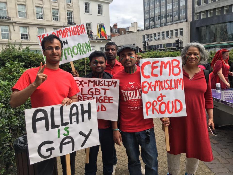 Ex-Muslims Out & Proud at Pride | Council of Ex-Muslims of Britain - CEMB