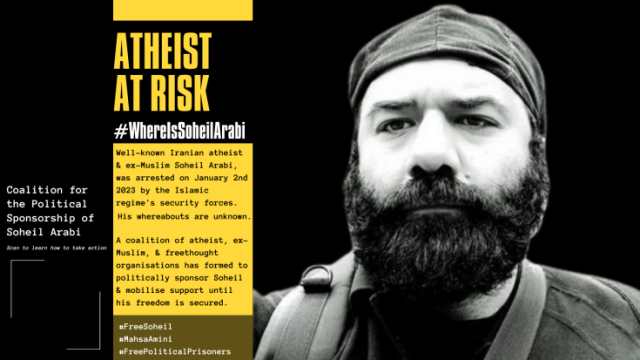 Soheil Arabi: A message from Prison | Council of Ex-Muslims of Britain ...