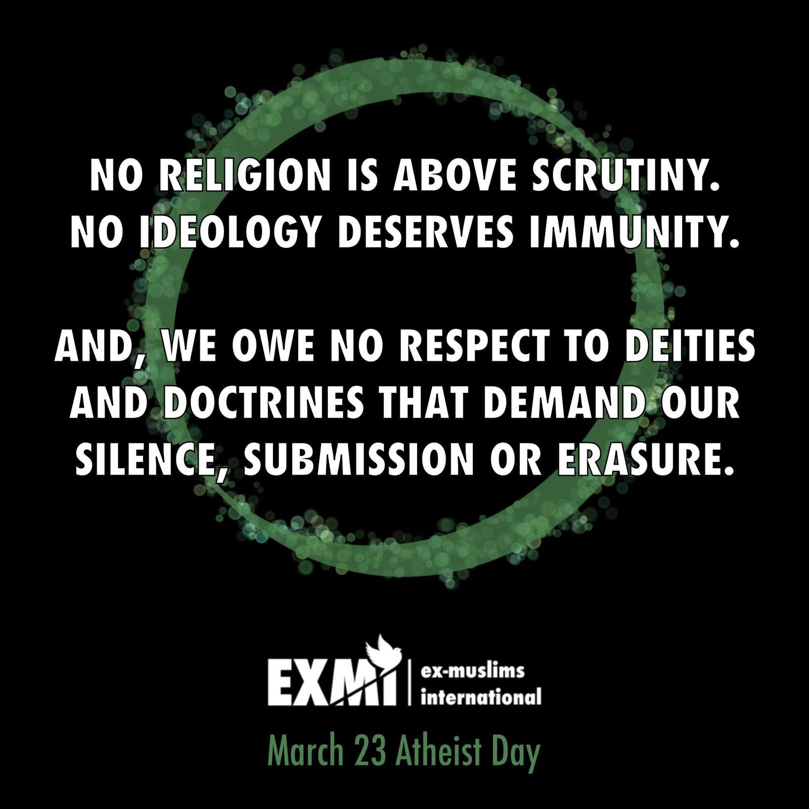 Atheist Day 2025: End Apostophobia | Council of Ex-Muslims of Britain ...